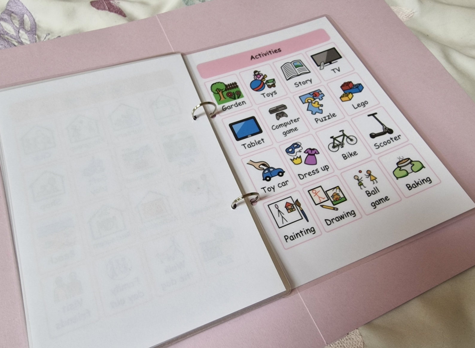 My Communication Book Visual Communication Autism SEN Now - Etsy UK