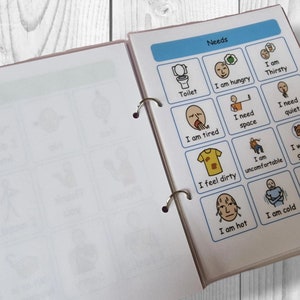 My Communication Book Visual Communication Autism SEN Now - Etsy UK