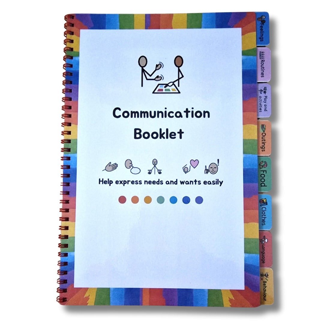 My Communication Book - Visual Communication, Autism SEN, Now and Next ...