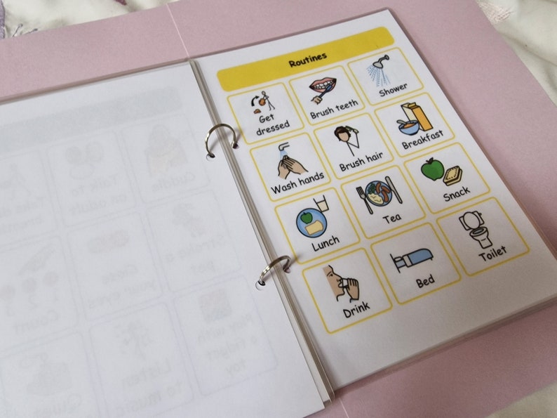 My Communication Book Visual Communication Autism SEN Now - Etsy UK