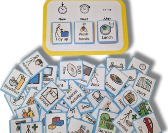 School Day Flashcards Now and Next Autism SEN Now and - Etsy