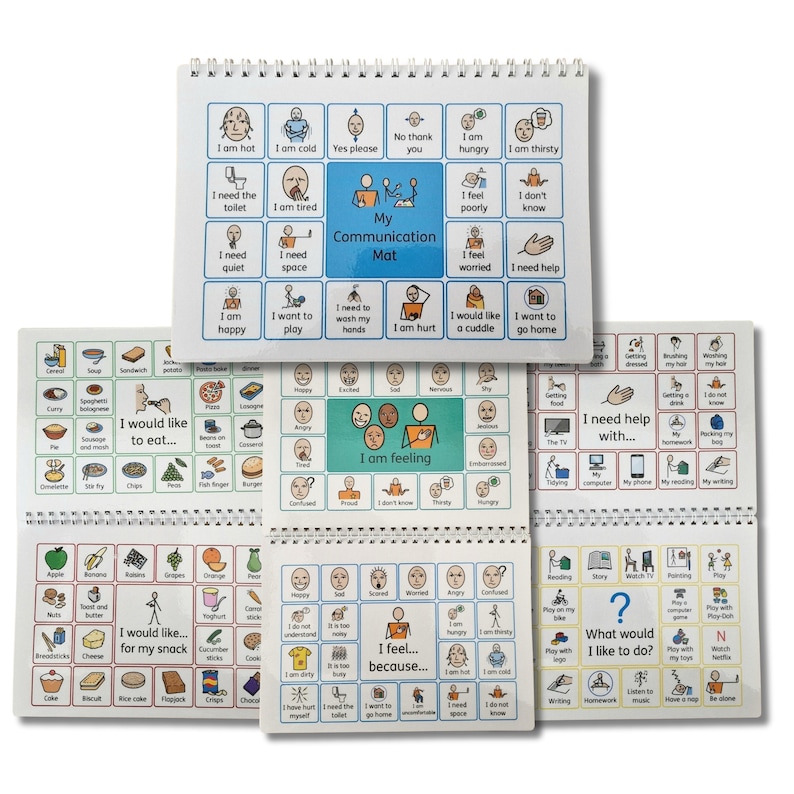Communication Point Mats in a Handy Booklet - Visual Communication ...