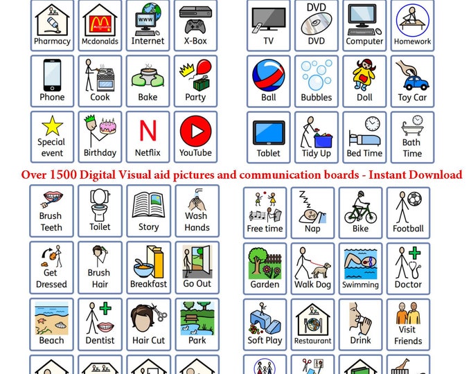 Ultimate Communication Digital Download - Over 1500 Pecs Pictures and ...