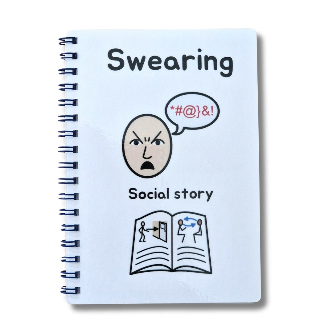 Mini Social Stories - Swearing - Autism, SEN - Etsy UK