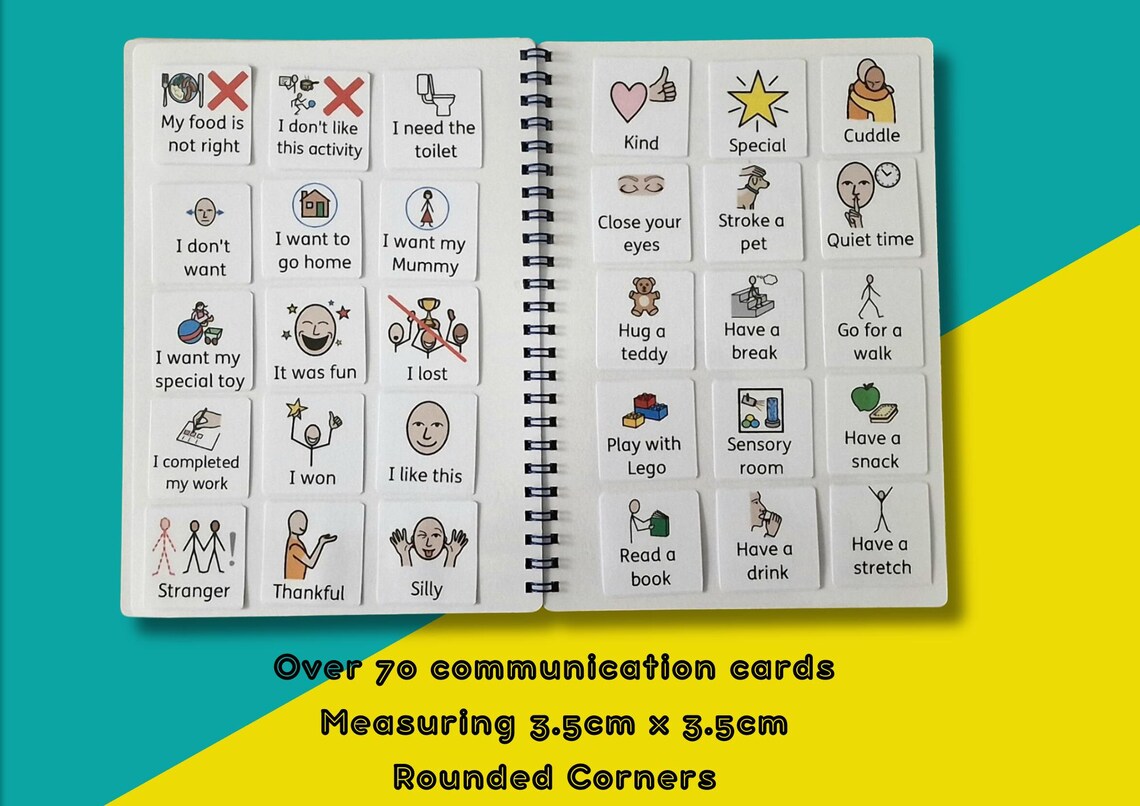 Feelings and Emotions Communication Booklet With Over 70 Emotion ...