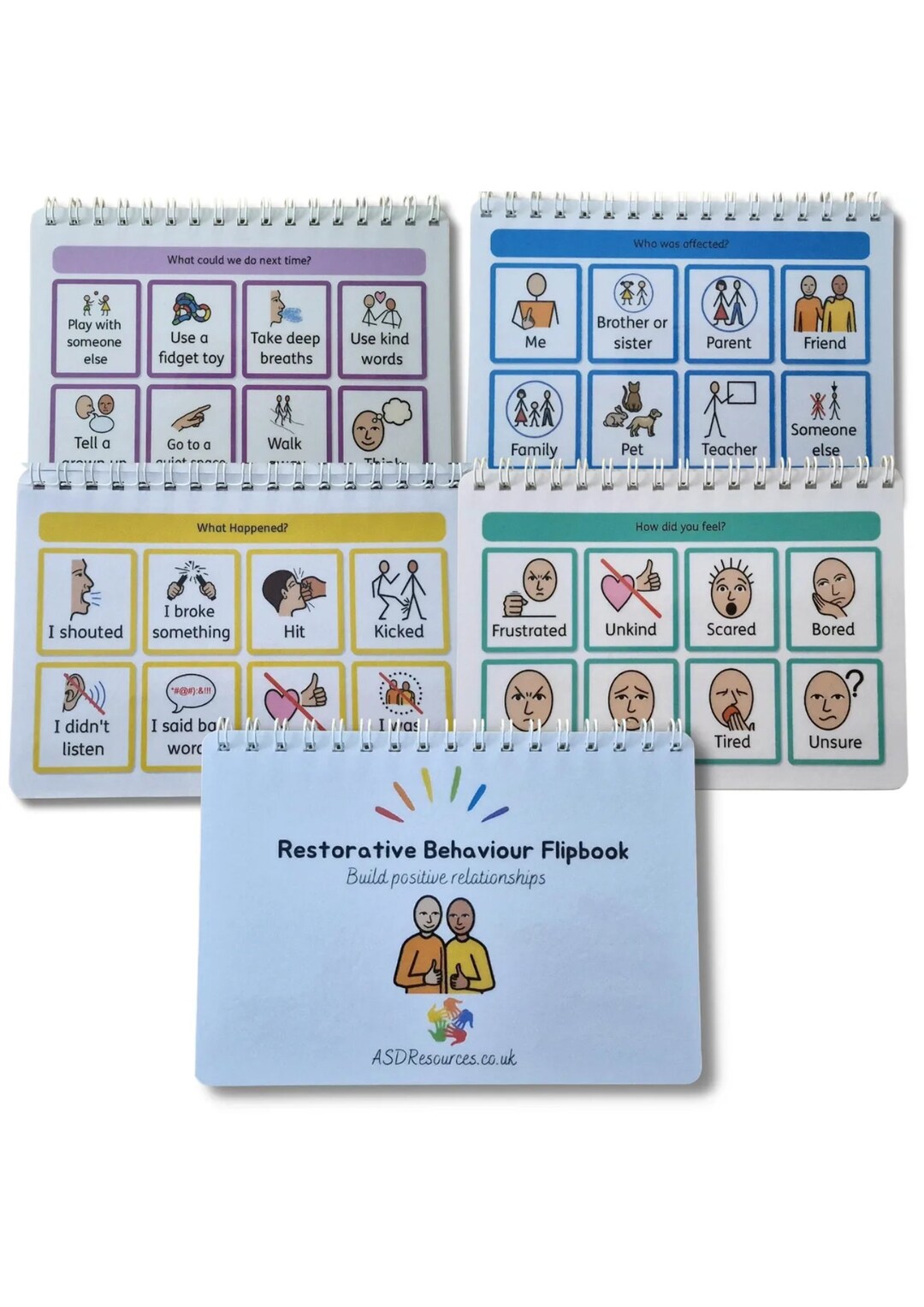 Restorative Behaviour Booklet - Digital Download - Autism, Behaviour ...