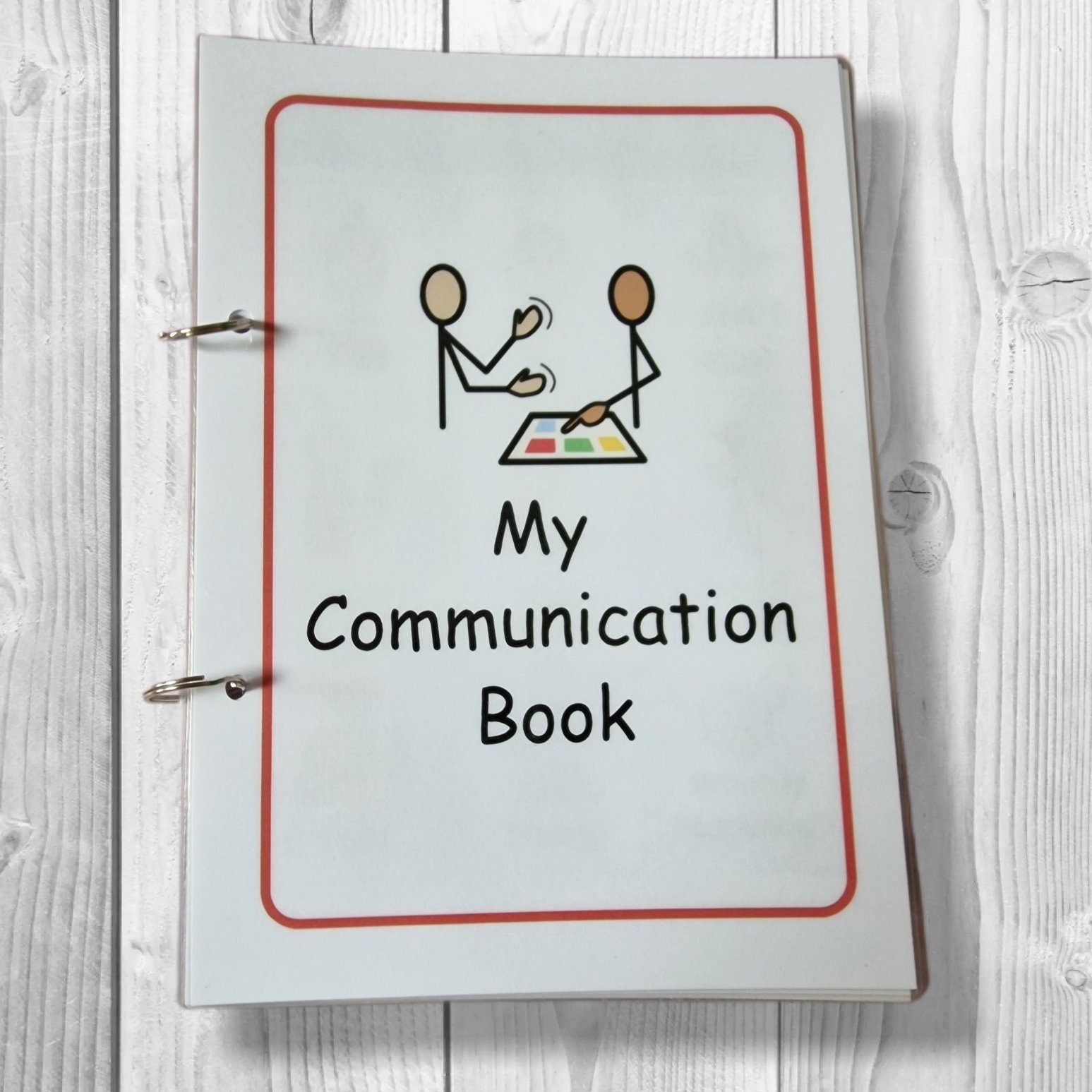 My Communication Book Visual Communication Autism SEN Now - Etsy UK