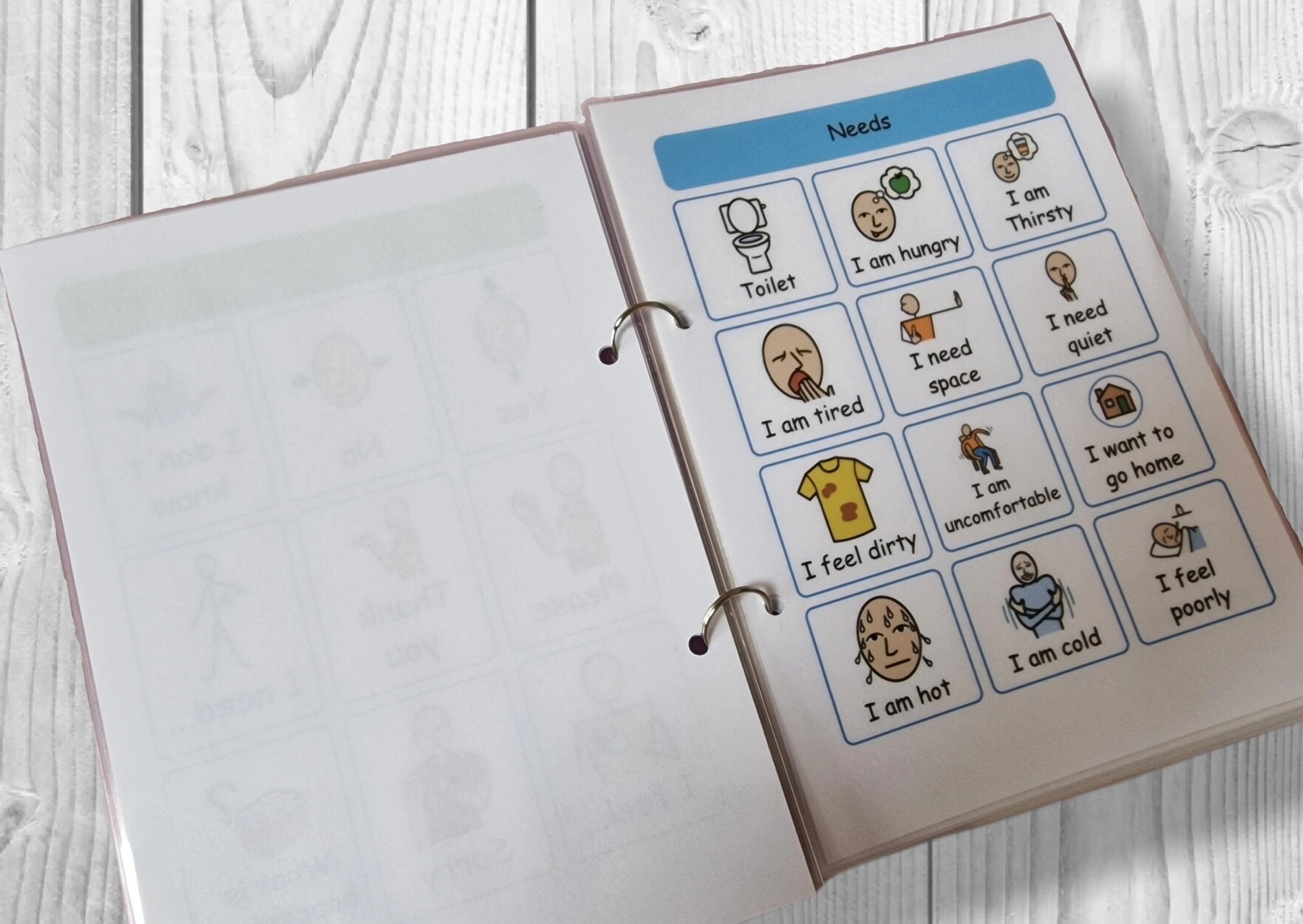 My Communication Book Visual Communication Autism SEN Now - Etsy UK