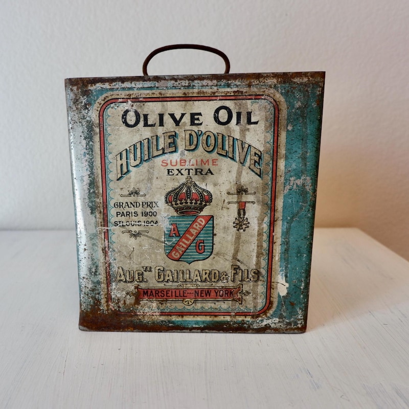 Olive Oil Tin - Etsy