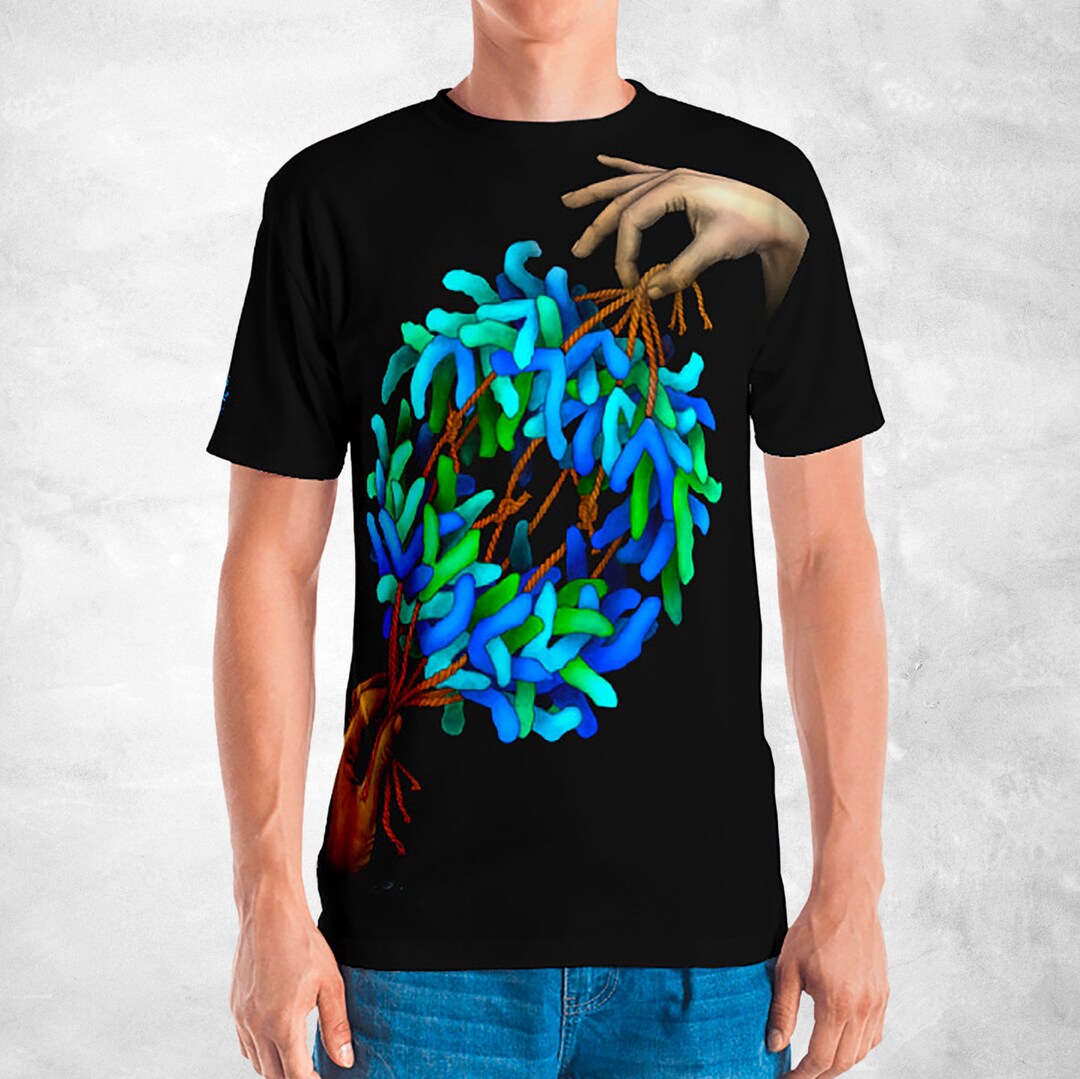 Chromosome Segregation Men’s/unisex T-shirt (science Art, Fashion ...