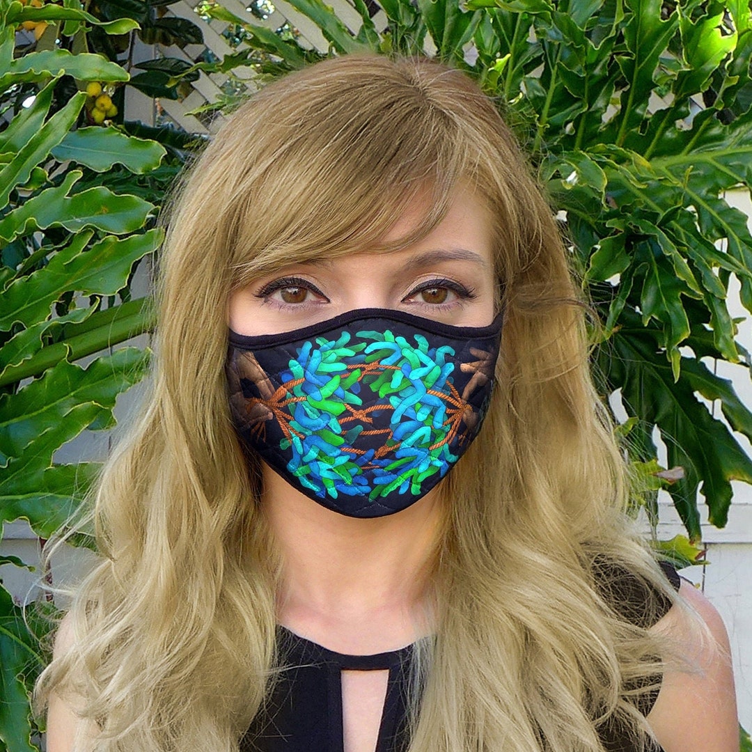Chromosome Segregation Face Mask Washable and Reusable (science Art ...