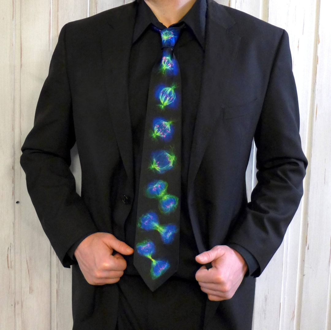 Cell Division Science Tie (microscopy, Fashion, Science Art, Molecular ...