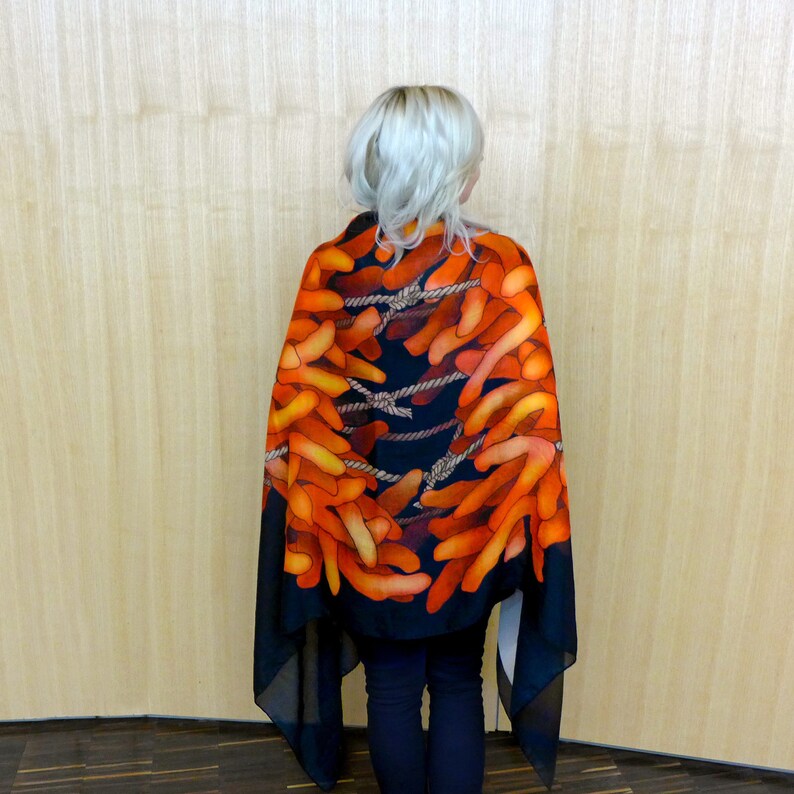 Chromosome Segregation Science Scarf microscopy Fashion - Etsy