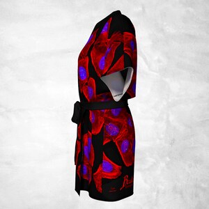 Cytoskeleton Kimono Cardigan (science Art, Fashion, Molecular Biology ...