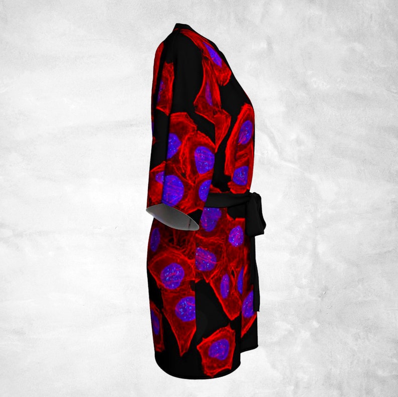 Cytoskeleton Kimono Cardigan (science Art, Fashion, Molecular Biology ...