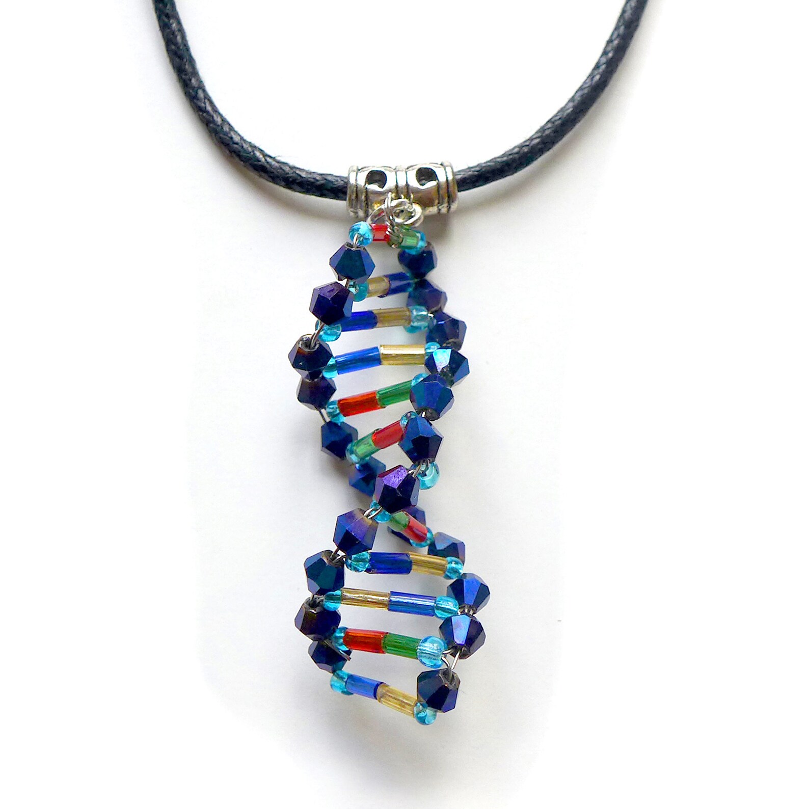 DIY Jewelry Kit for DNA Necklace or Earrings With Tutorial, STEM Craft ...