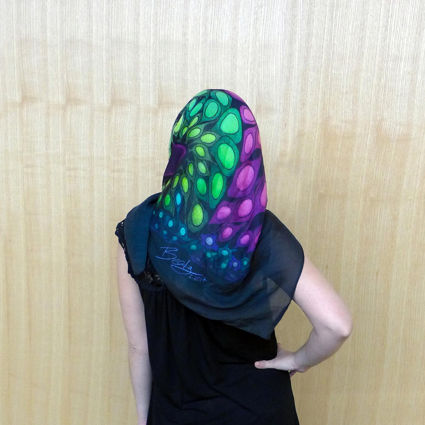 Minibrain Organoid Science Scarf (science Art, Fashion, Molecular ...