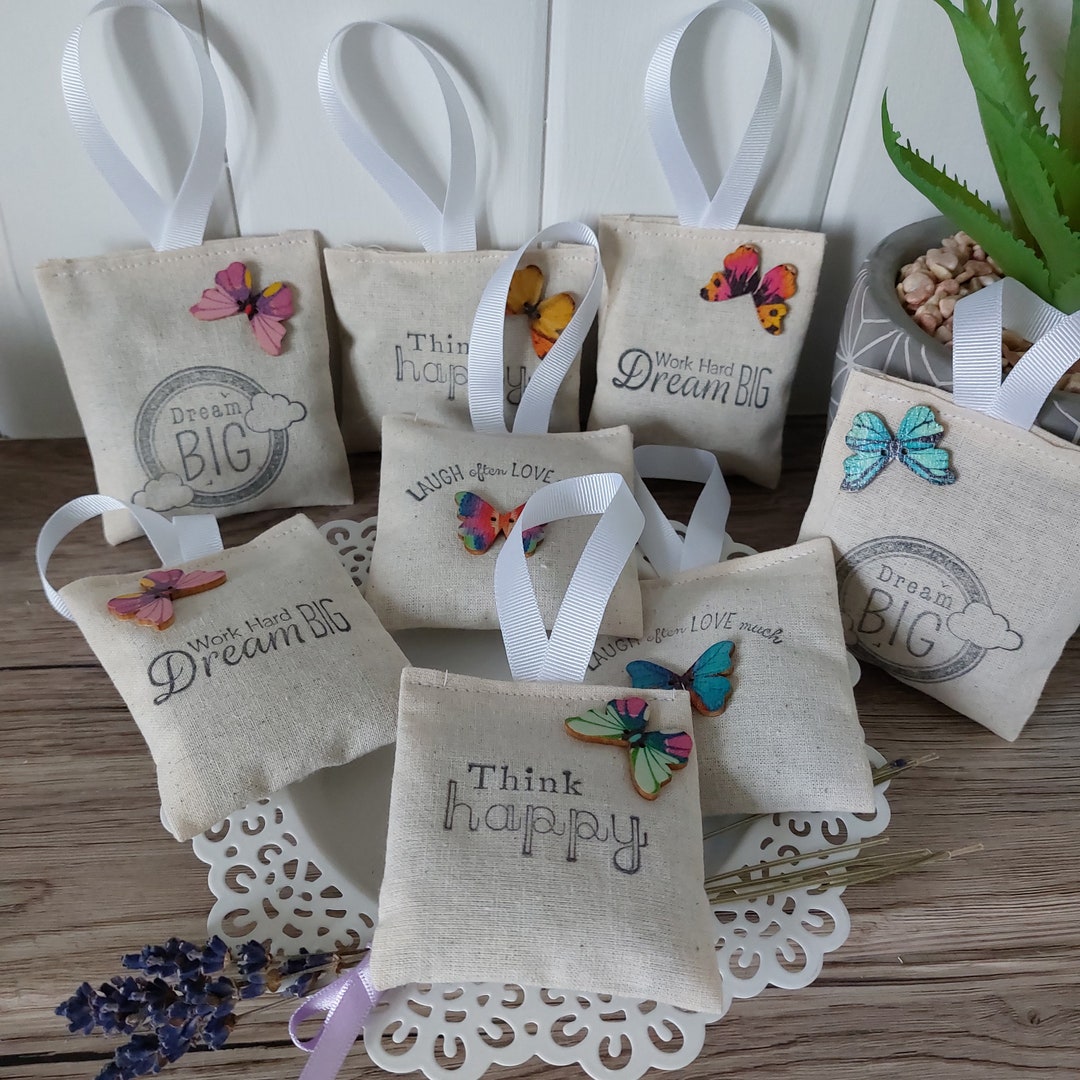Lavender Bags Sachets Lavender Hanger Pouch Relaxing Drawer Fresheners ...