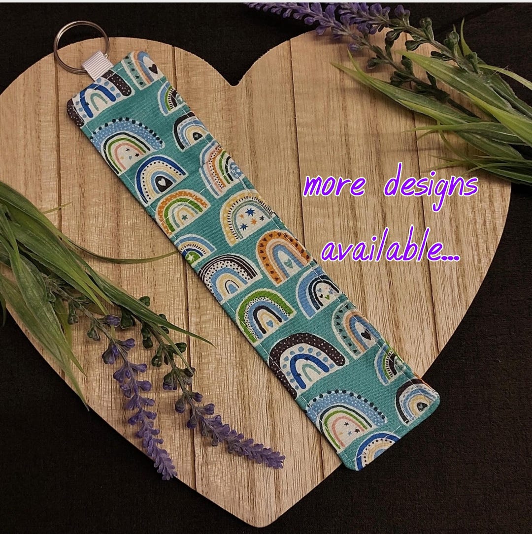 Pen Holder for Lanyard Handmade Fabric Pen Holder Fabric Teacher ...