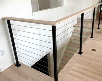 Cable Railing Posts for Sale Stainless Cable Hardware - Etsy