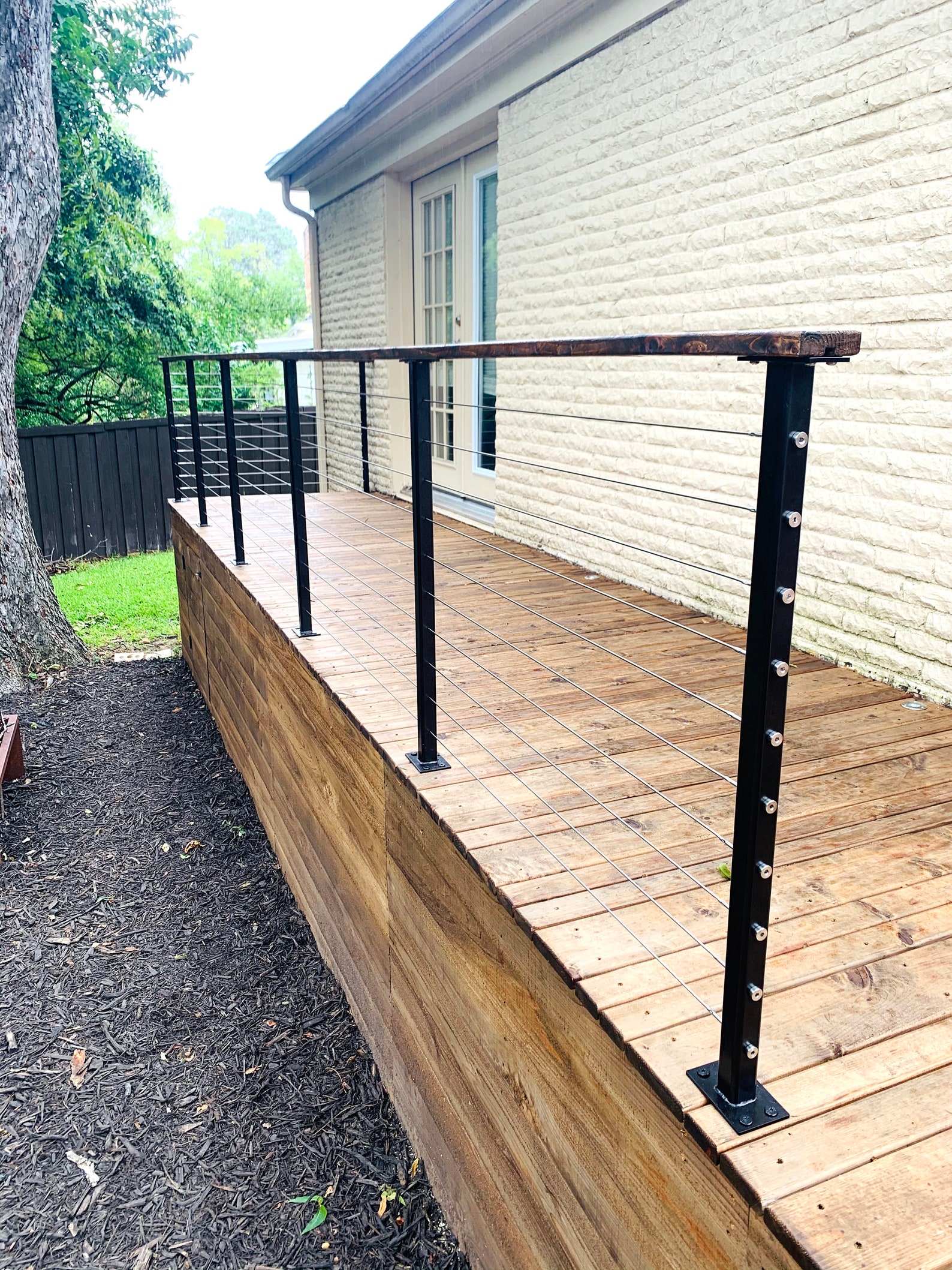Cable Railing Wire Railing Posts Deck & Stair Railing Modern Price is ...