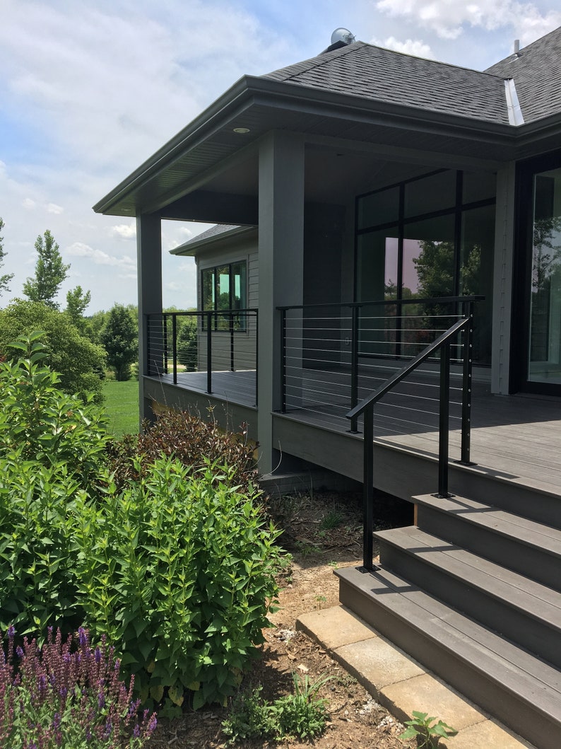 Cable Railing Deck Railing Post Wire Railing Stainless - Etsy Canada