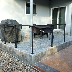 Cable Railing Posts for Sale | Stainless Cable Hardware | Modern Stair ...