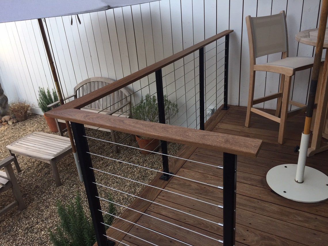 Cable Railing Posts for Sale Stainless Cable Hardware - Etsy