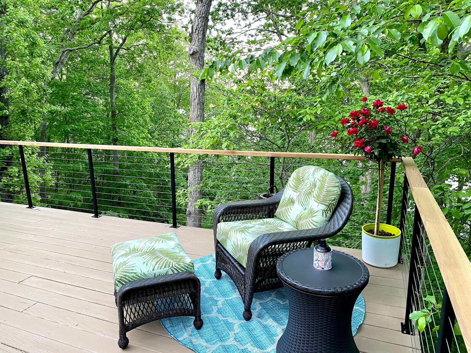 Cable Deck Railing Posts for Sale | Stainless Steel Cable Hardware ...