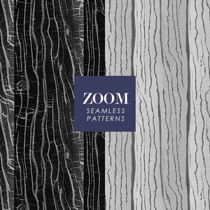 White & Black Wood Digital Paper 2, Seamless Texture, Simple Paper ...