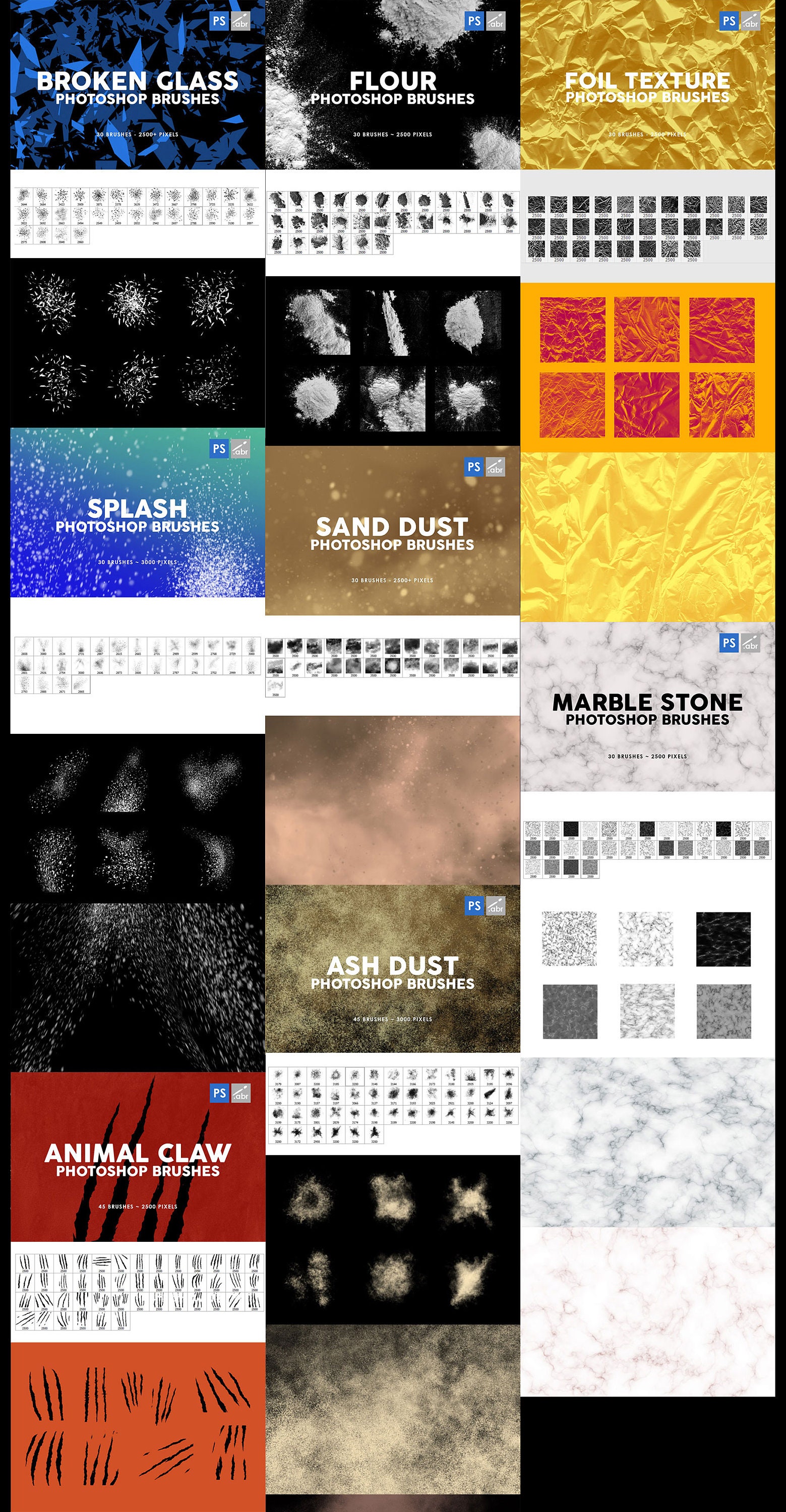 3000 Photoshop Brushes Bundle Photoshop Overlays Effects - Etsy
