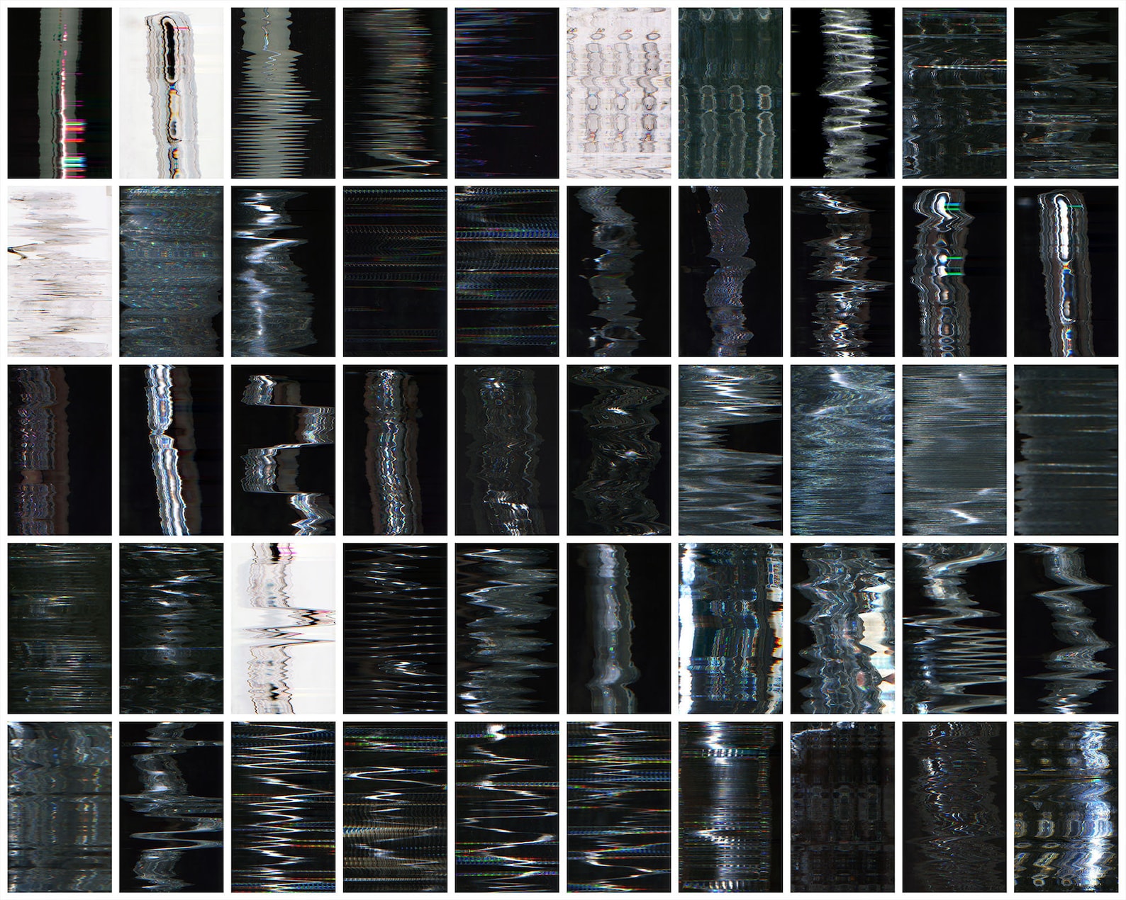 50 Glitch Effect Background Digital Papers, Cyber Punk Paper, Photo ...