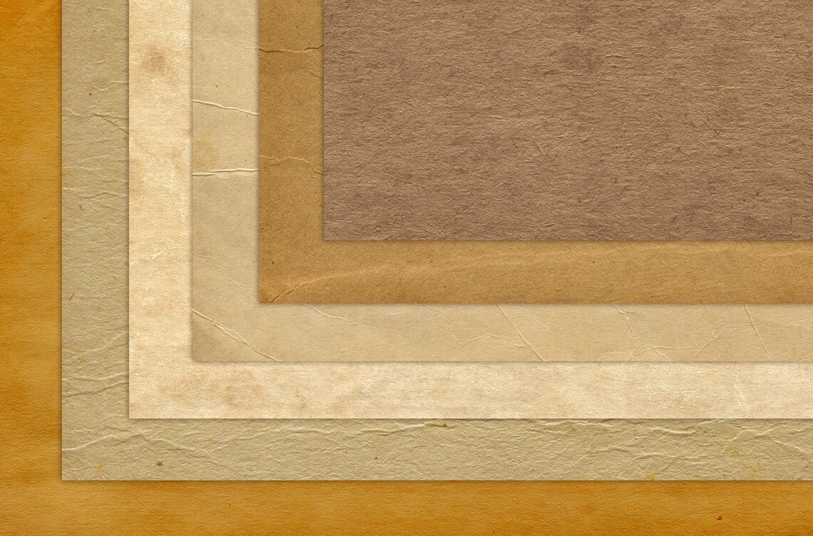 391 Vintage Old Digital Paper Textures Set Scrapbook Paper - Etsy