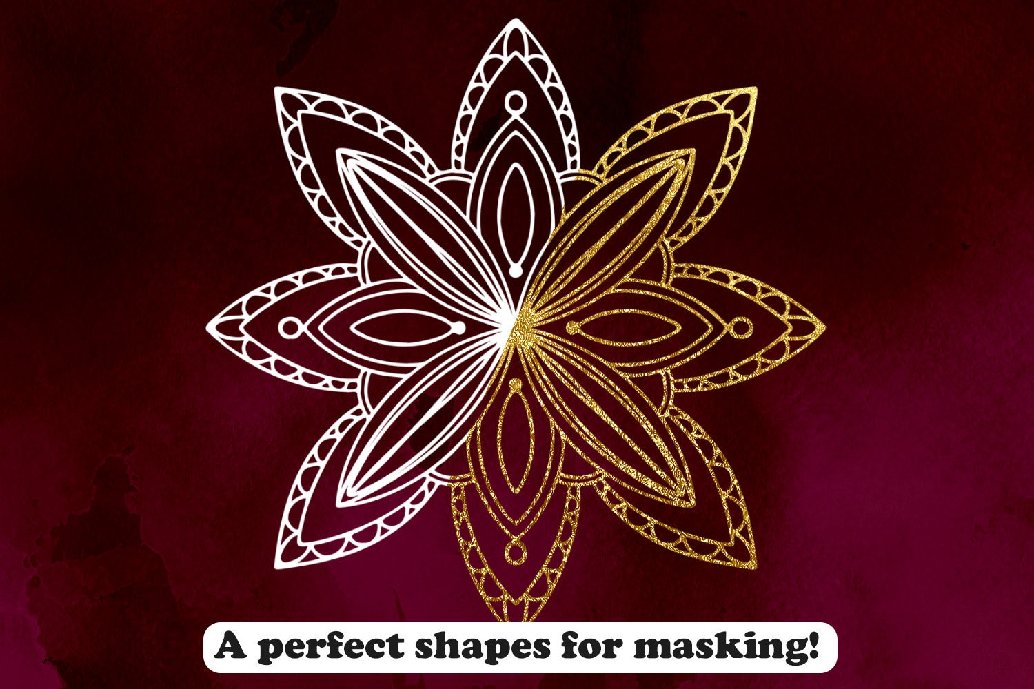 30 Mandala Photoshop Brushes, Mandala Clip Art, Flower Brushes, Brushes ...