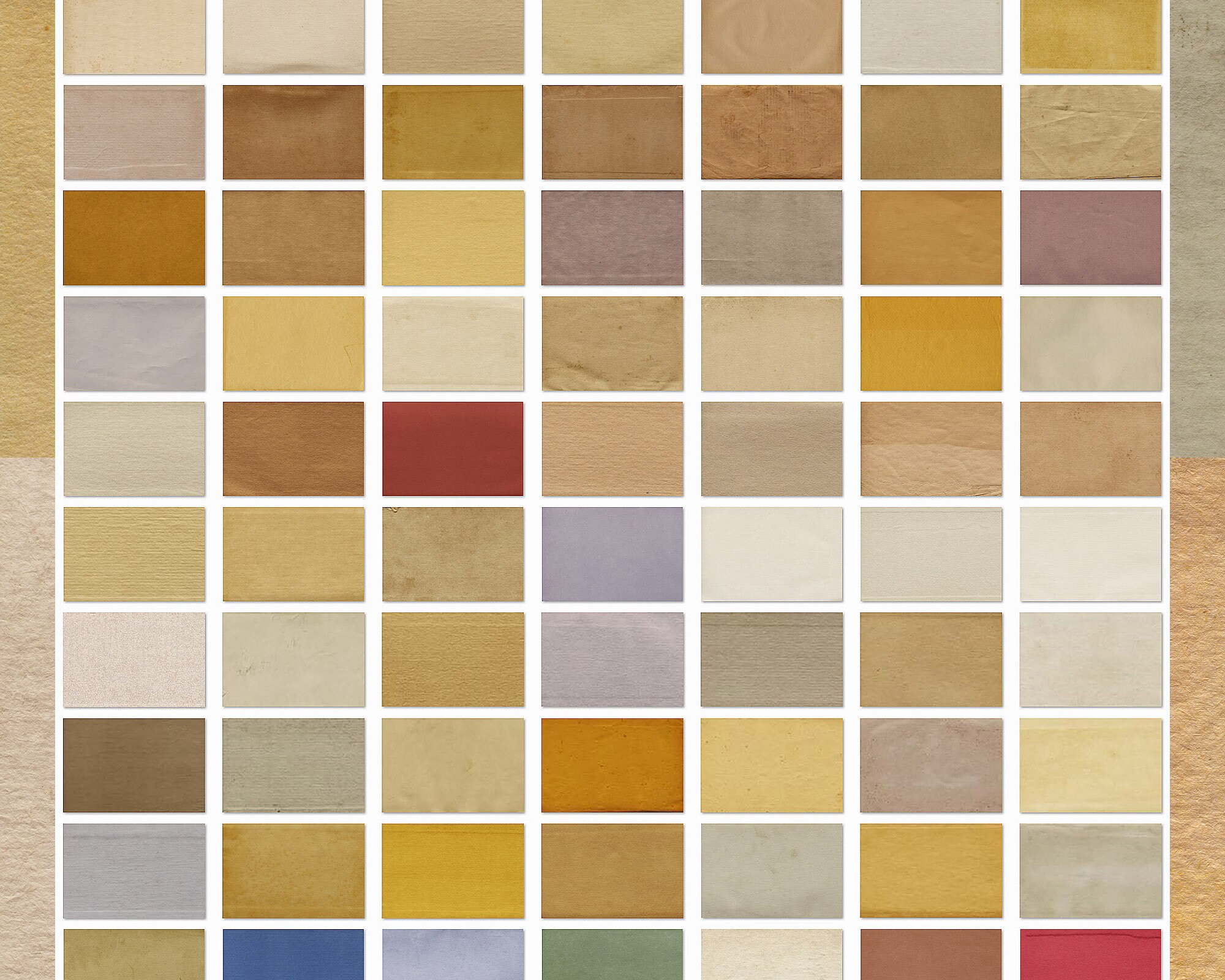 391 Vintage Old Digital Paper Textures Set Scrapbook Paper - Etsy