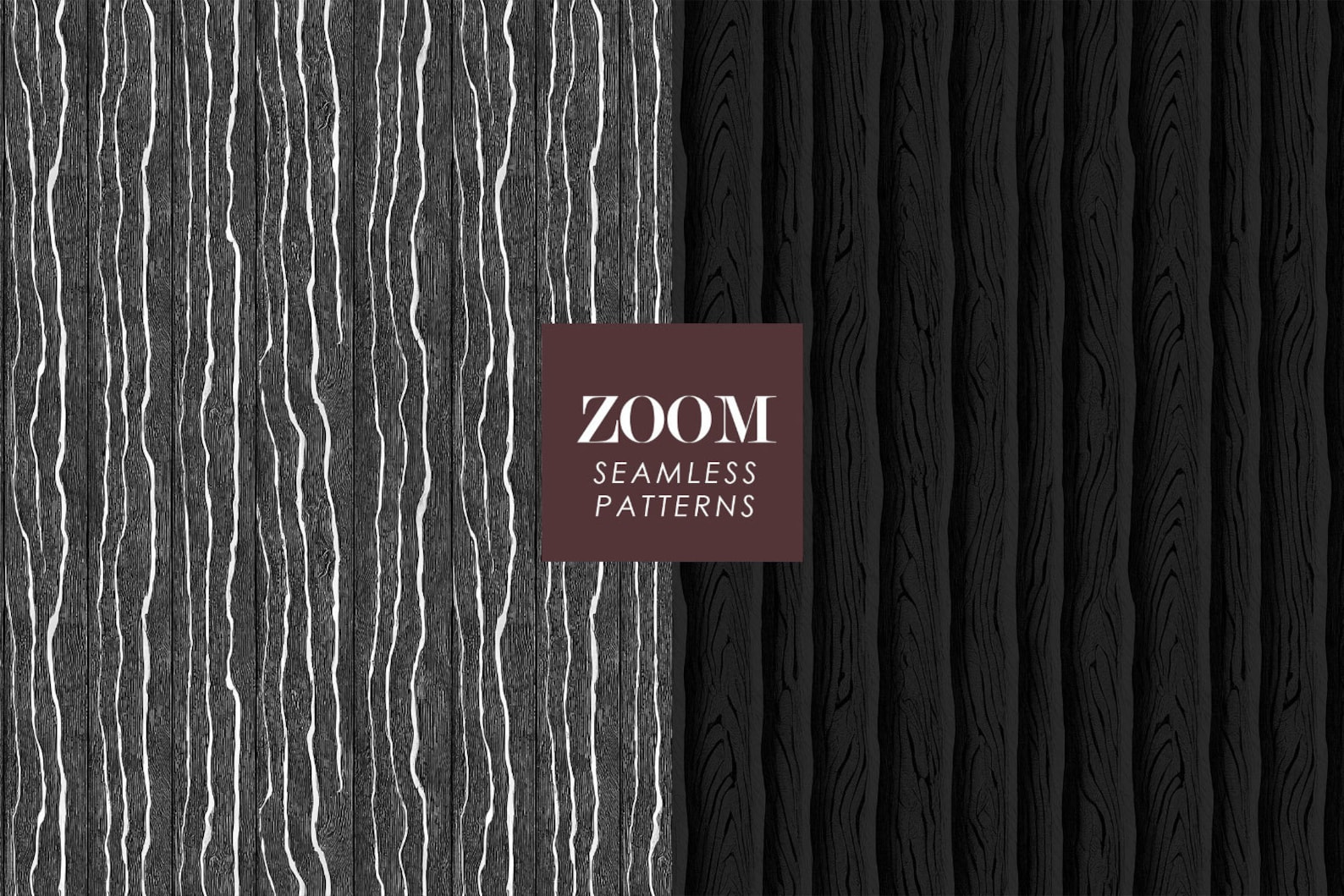 White & Black Wood Digital Paper, Seamless Texture, Minimalist Texture ...