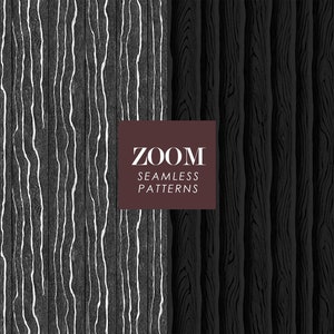 White & Black Wood Digital Paper, Seamless Texture, Minimalist Texture ...
