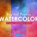 Vibrant Watercolor Digital Paper, Watercolor Textures, Watercolor ...