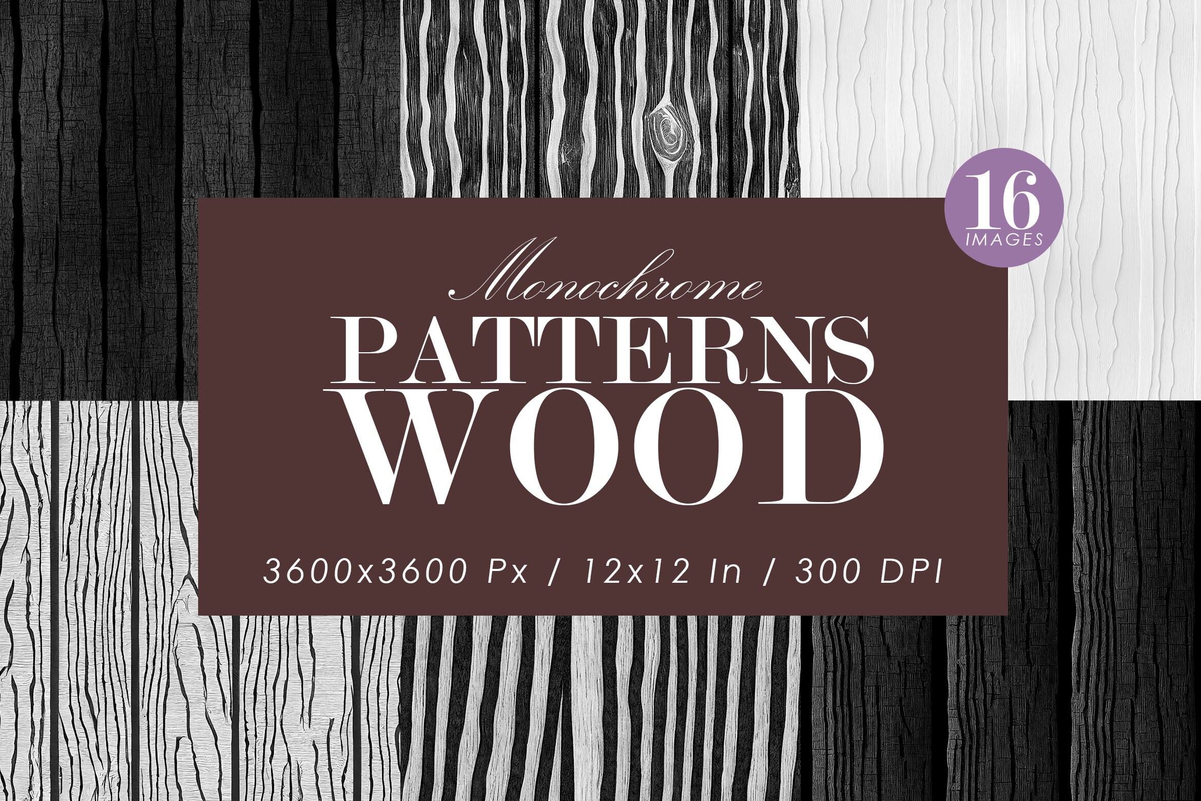 White & Black Wood Digital Paper, Seamless Texture, Minimalist Texture ...