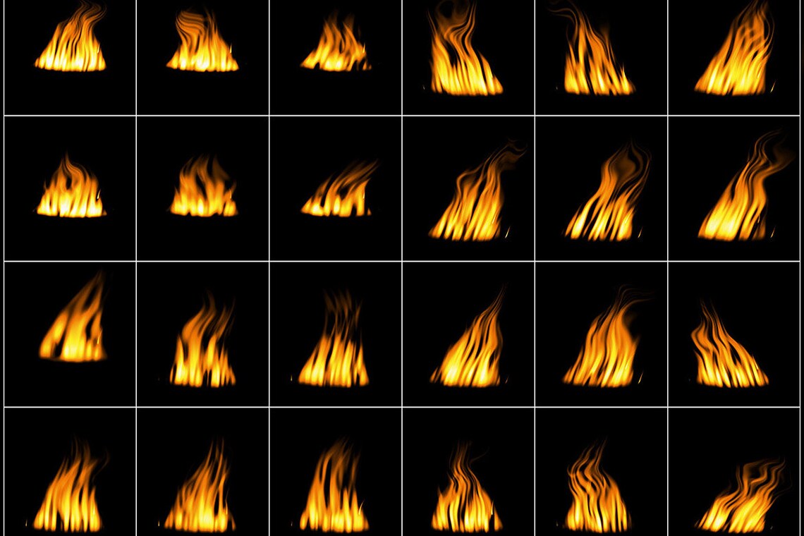 50 Fire Photo Overlays, Flame Overlay, Photo Overlay, Glow Overlay ...