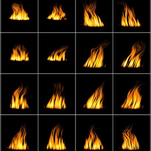 50 Fire Photo Overlays, Flame Overlay, Photo Overlay, Glow Overlay ...