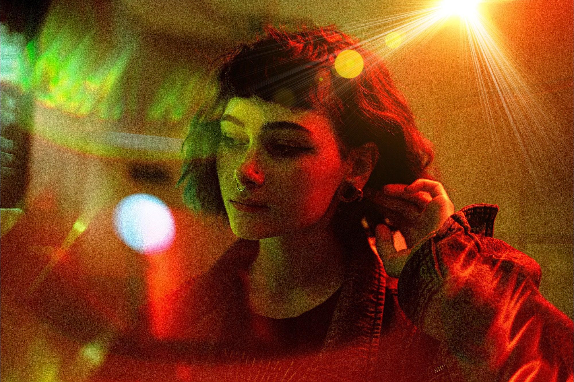 10 Lens Flare Overlays, Sunlight Overlay, Photo Overlay, Stars Overlay ...