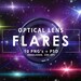 10 Lens Flare Overlays, Sunlight Overlay, Photo Overlay, Stars Overlay ...