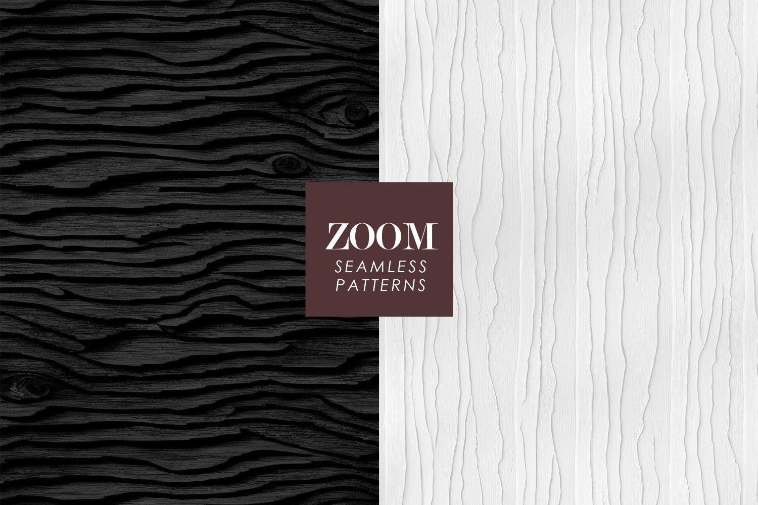 White & Black Wood Digital Paper, Seamless Texture, Minimalist Texture ...