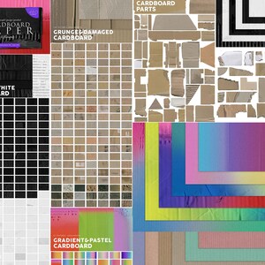 2350 Digital Paper Textures Set, Scrapbook Paper, Retro Paper, Old ...