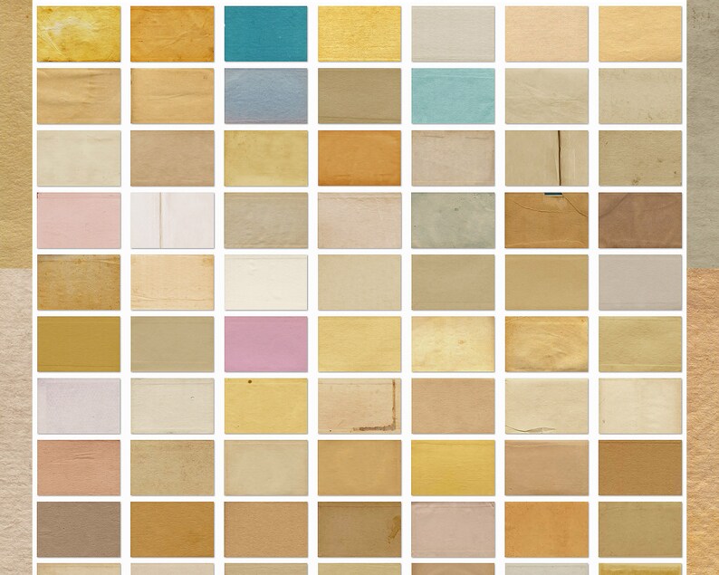 391 Vintage Old Digital Paper Textures Set Scrapbook Paper - Etsy