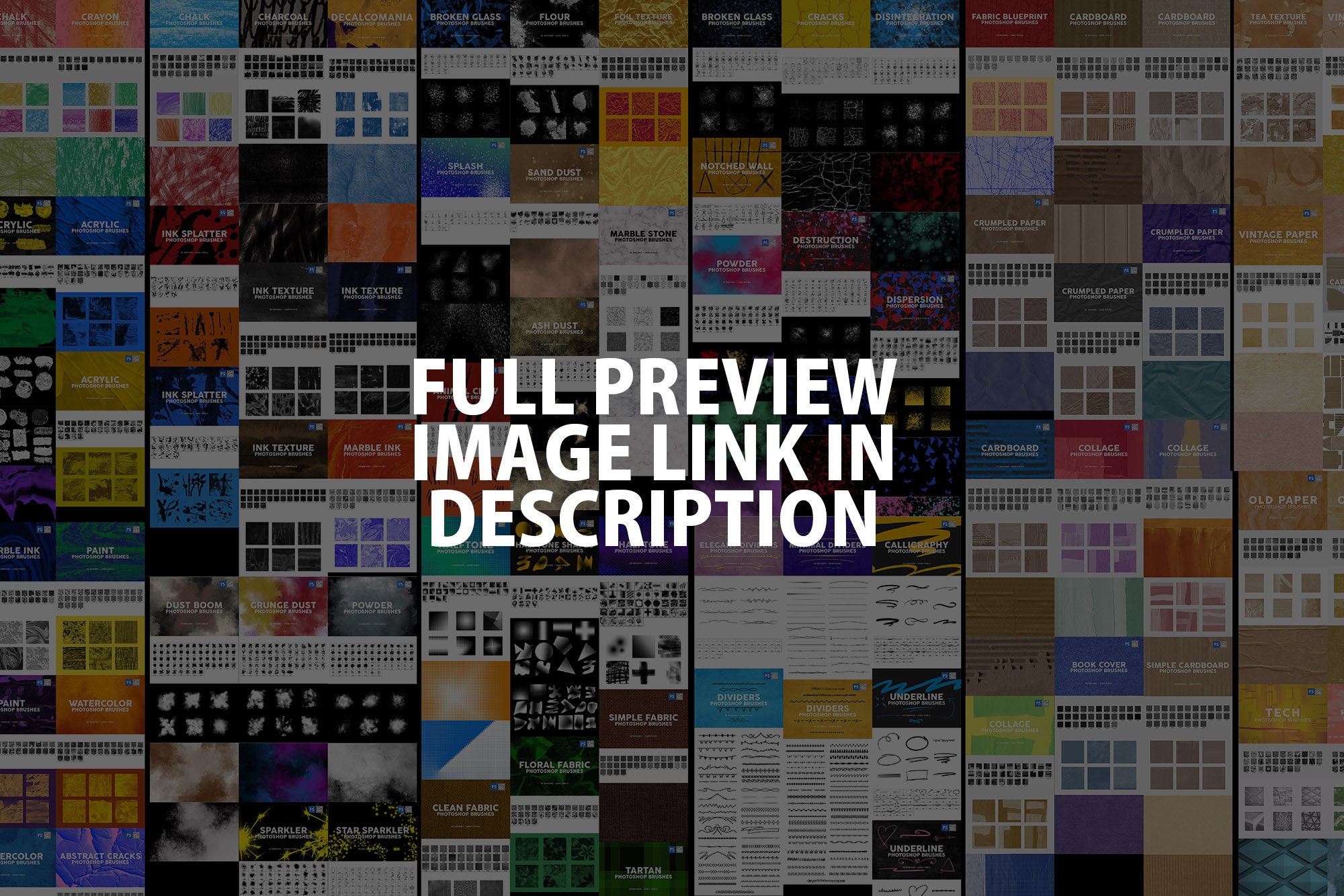 3000 Photoshop Brushes Bundle Photoshop Overlays Effects - Etsy