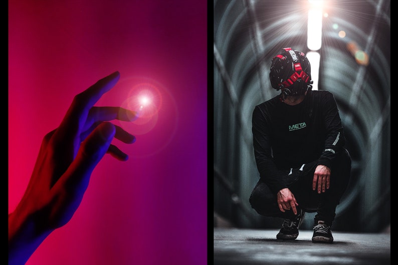 10 Lens Flare Overlays, Sunlight Overlay, Photo Overlay, Stars Overlay ...