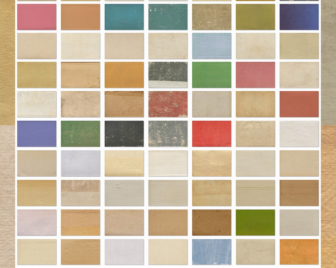 391 Vintage Old Digital Paper Textures Set Scrapbook Paper - Etsy