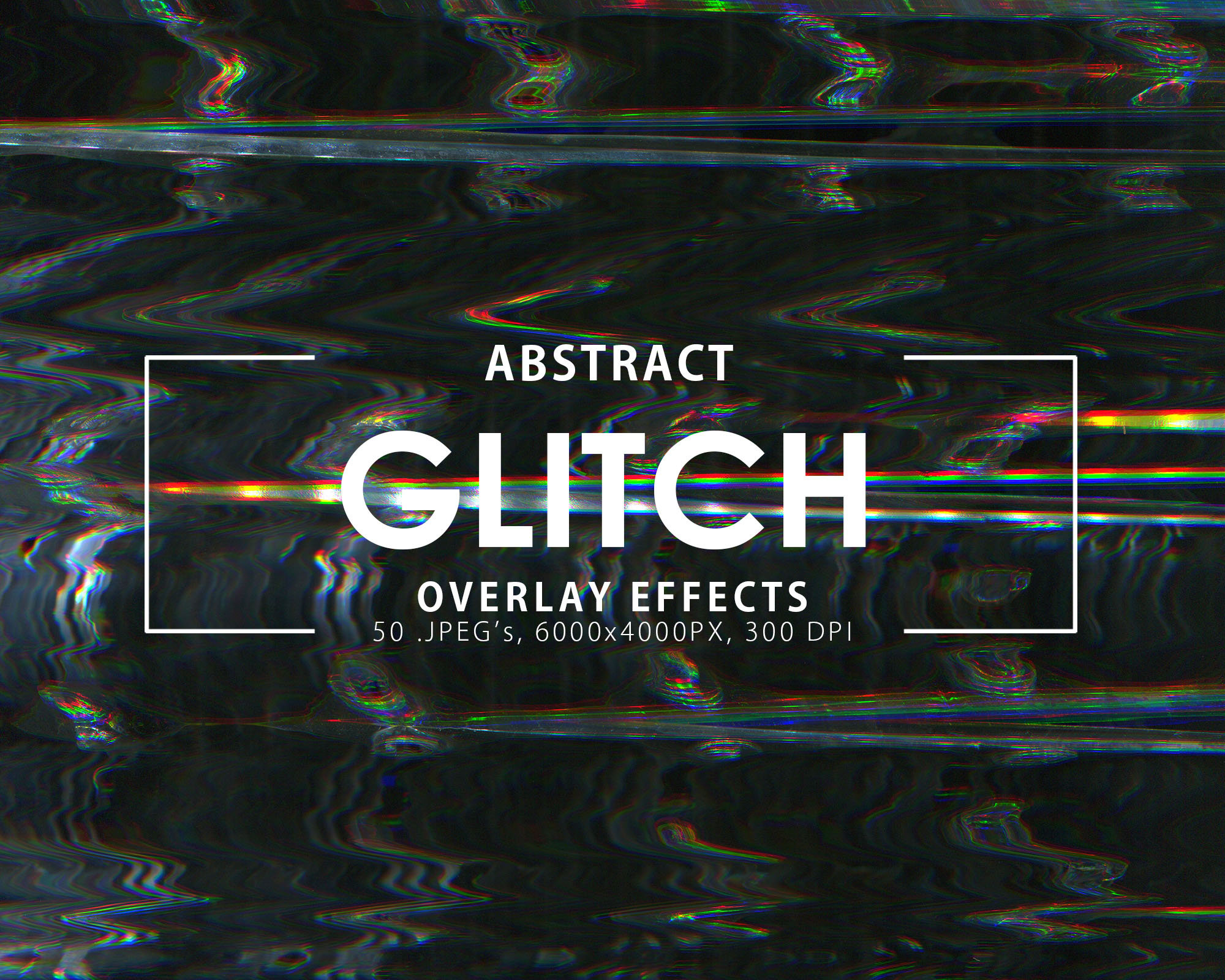 50 Glitch Effect Background Digital Papers, Cyber Punk Paper, Photo ...